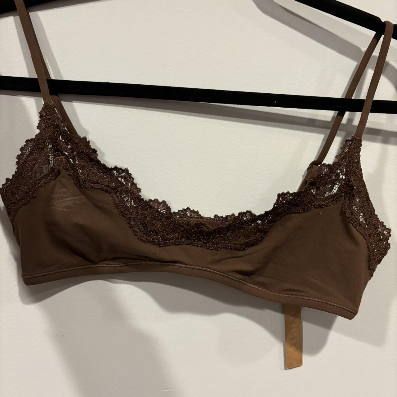 Skims Fits Everyone Scoop Lace Bralette, new with... - Depop