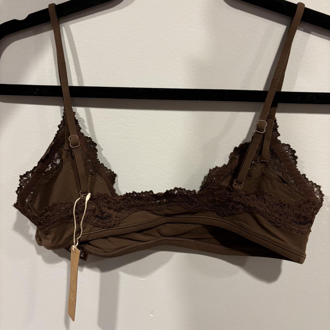 Skims Fits Everyone Scoop Lace Bralette, new with... - Depop