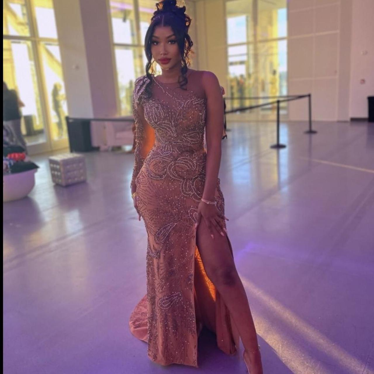 SELLING CUSTOM MADE PROM DRESS ( made in... | Depop