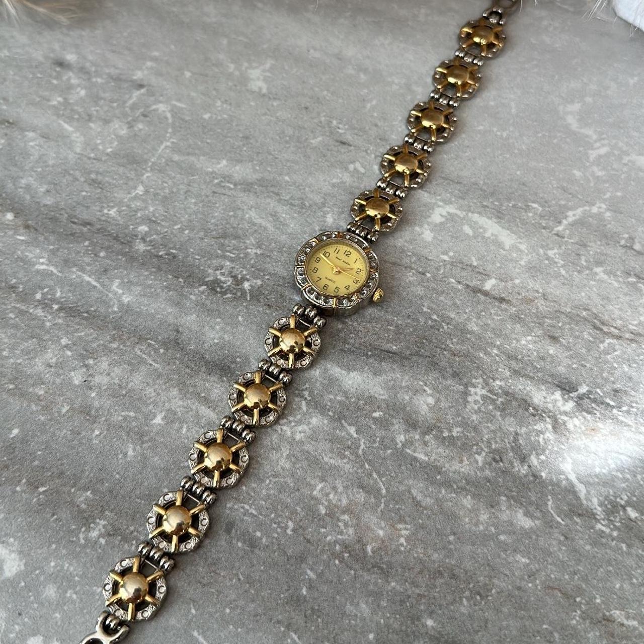 mixed metal watch • Such a fun and unique piece.... - Depop