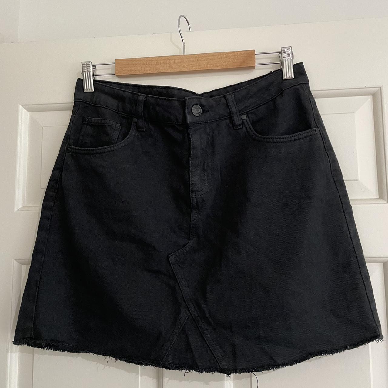 Factorie denim mini skirt Size 12 - Depop