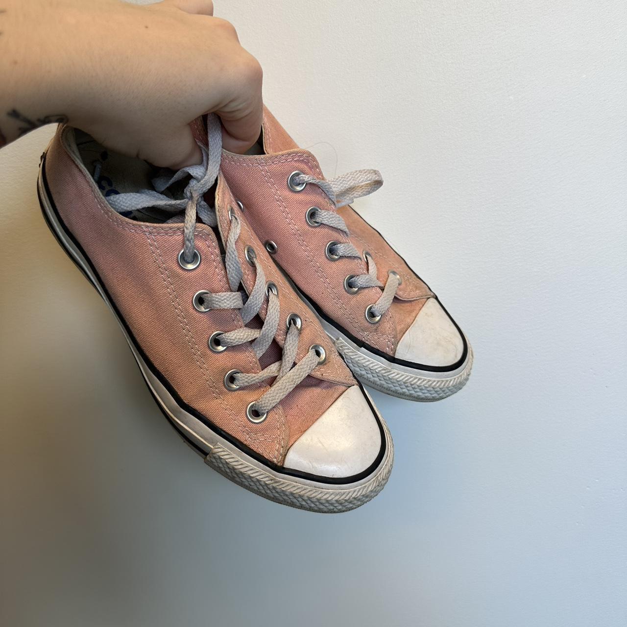 Pink Converse Sneakers #pinkconverse... - Depop