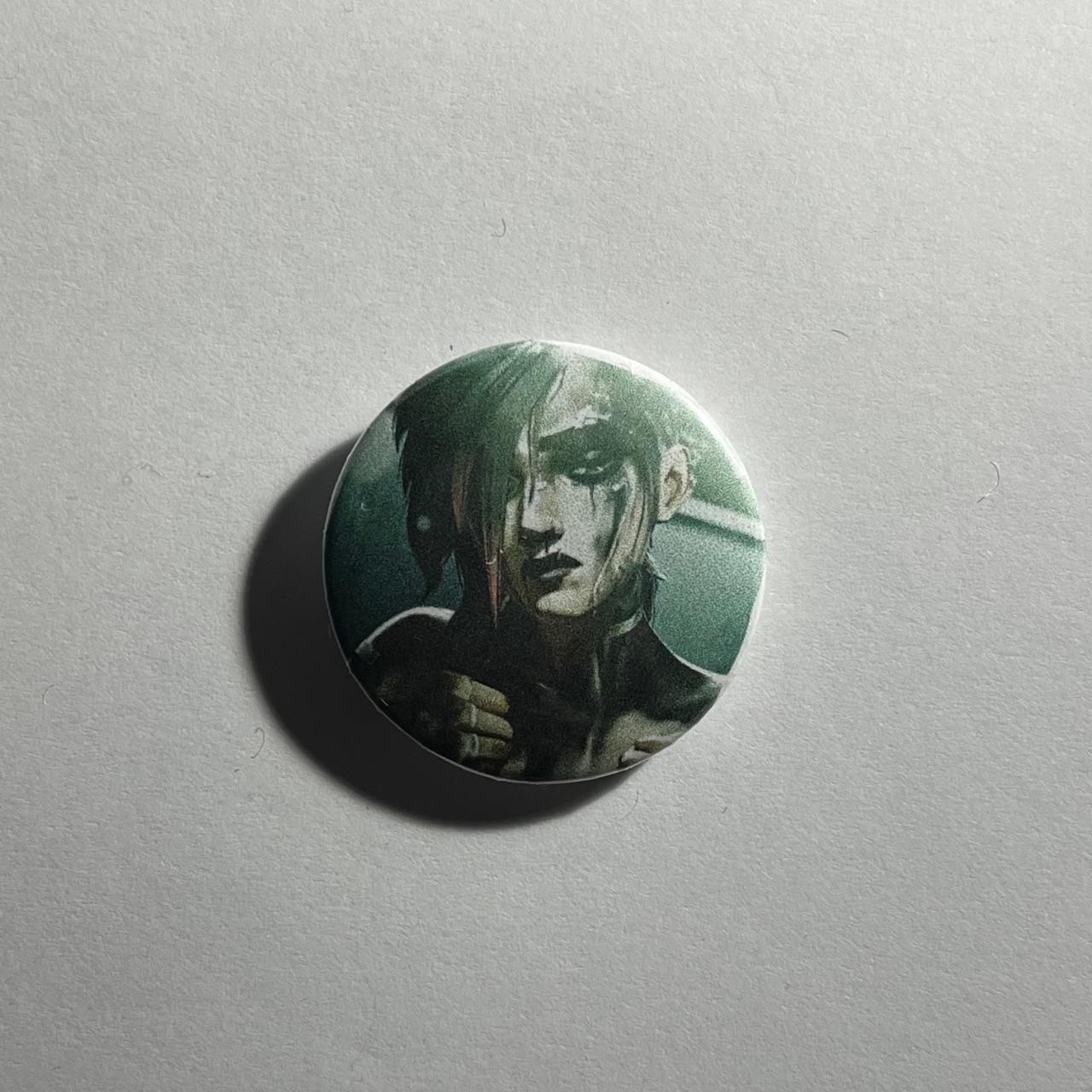 handmade vi "violet" arcane pin / button - the... - Depop