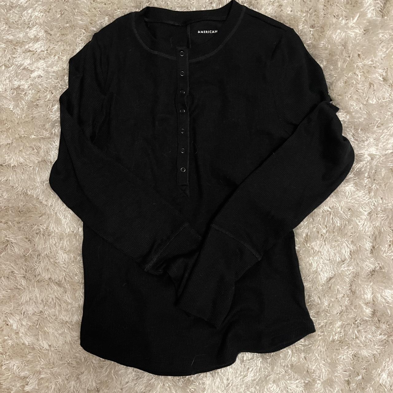 American eagle button up shirt Super light and... - Depop