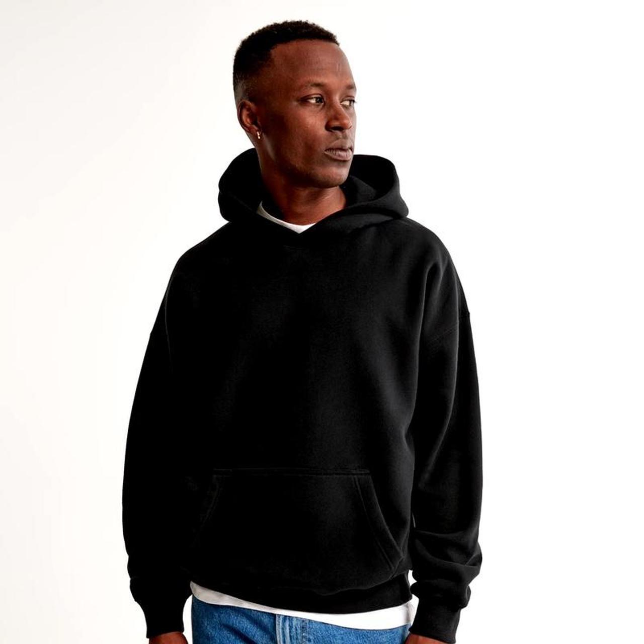 Abercrombie and fitch mens essential pullover hoodie... - Depop