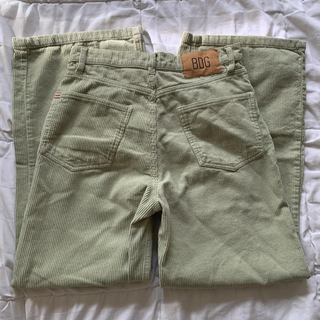 BDG Women's Green Trousers | Depop