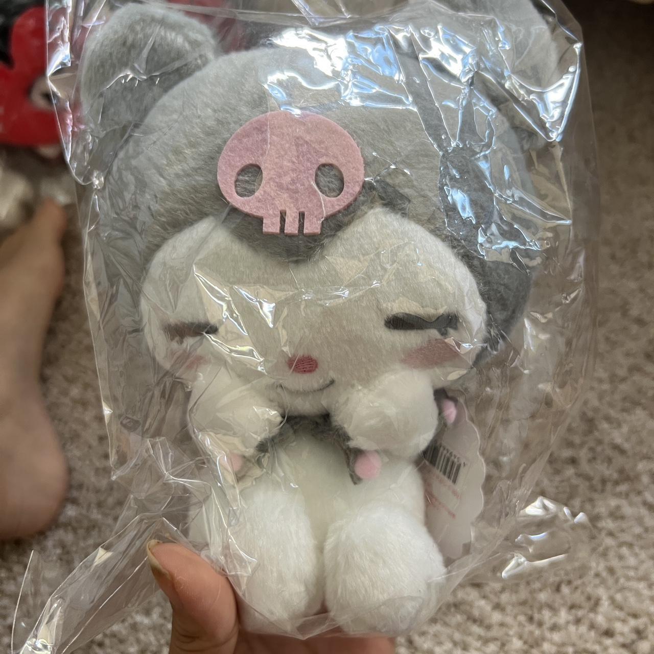 Sanrio kuromi shy pose flurry plush New with tag... - Depop
