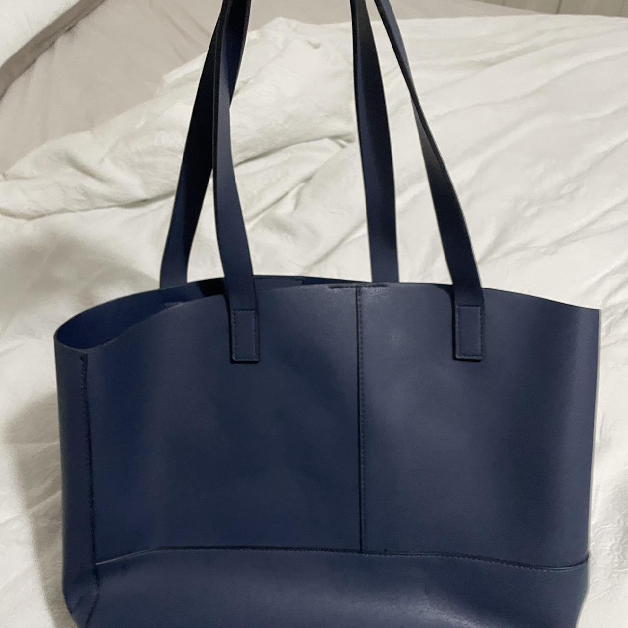 Colette Leather Tote Bag - Depop