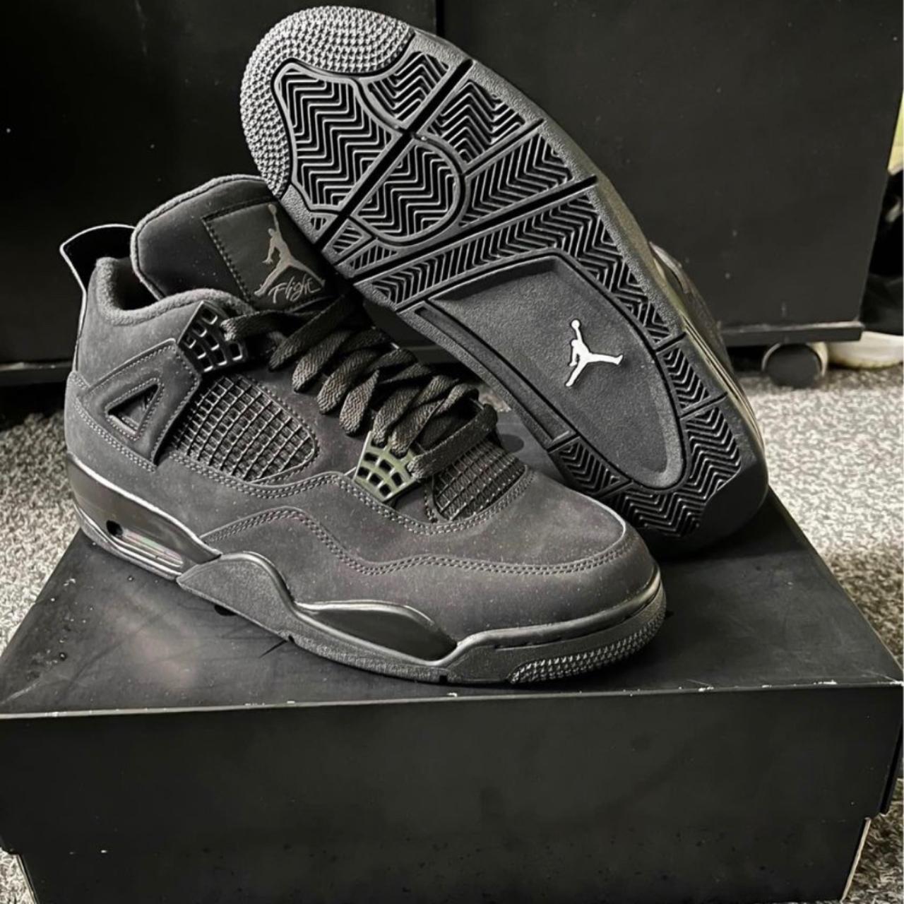 Jordan Men's Black Trainers | Depop