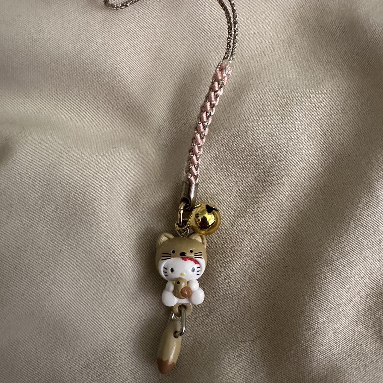 Hello Kitty Fox W/Moving Tail Phone Charm •... - Depop