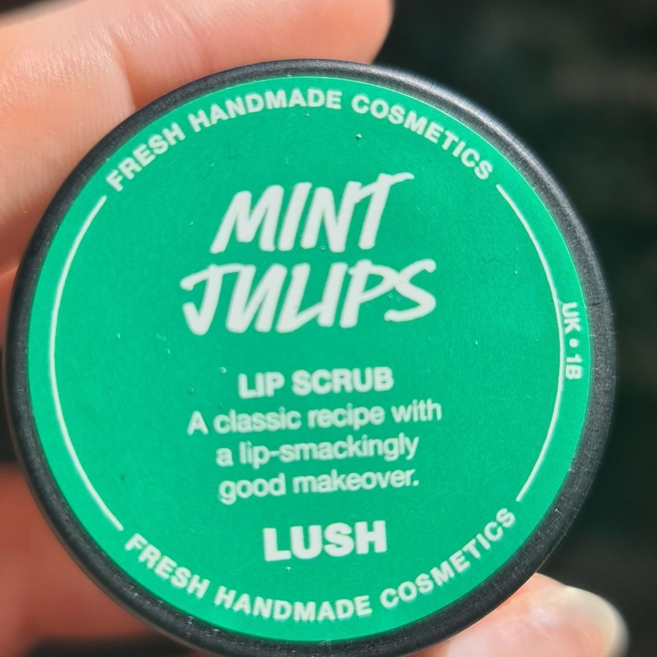 Lush Lip Scrub mint julips 25g pot, never opened,... - Depop