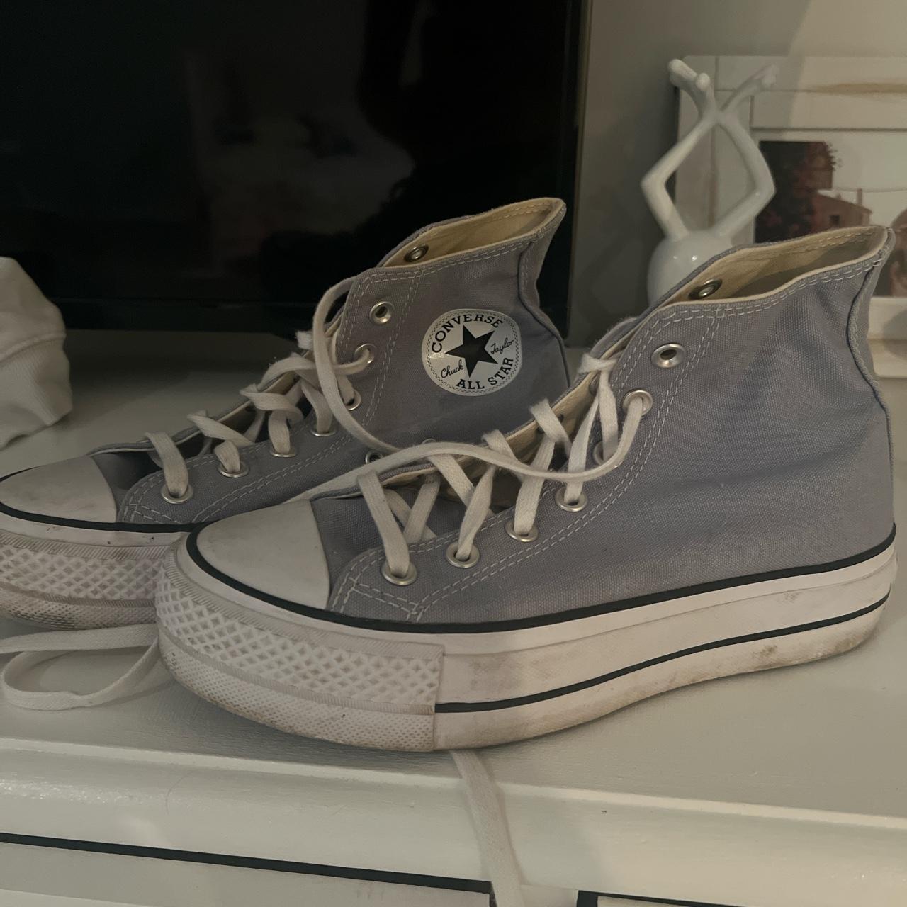 Converse Platform Sneakers - Depop