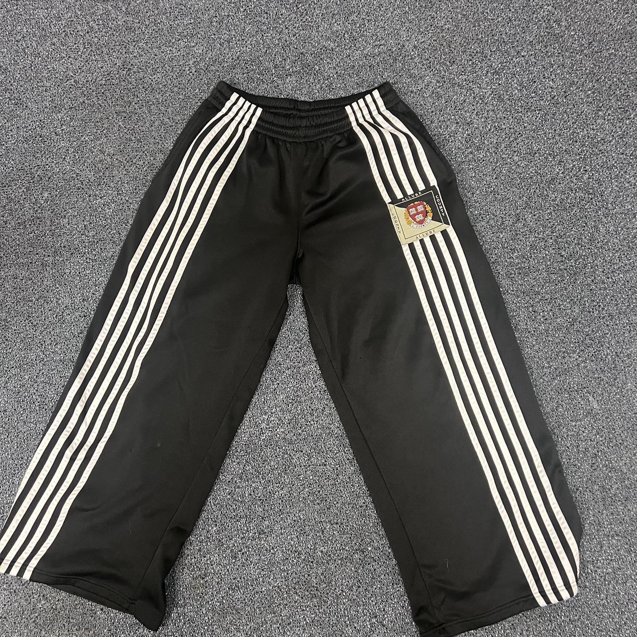 Allure County - BLACK CREST TRACK PANTS. They’re too... - Depop