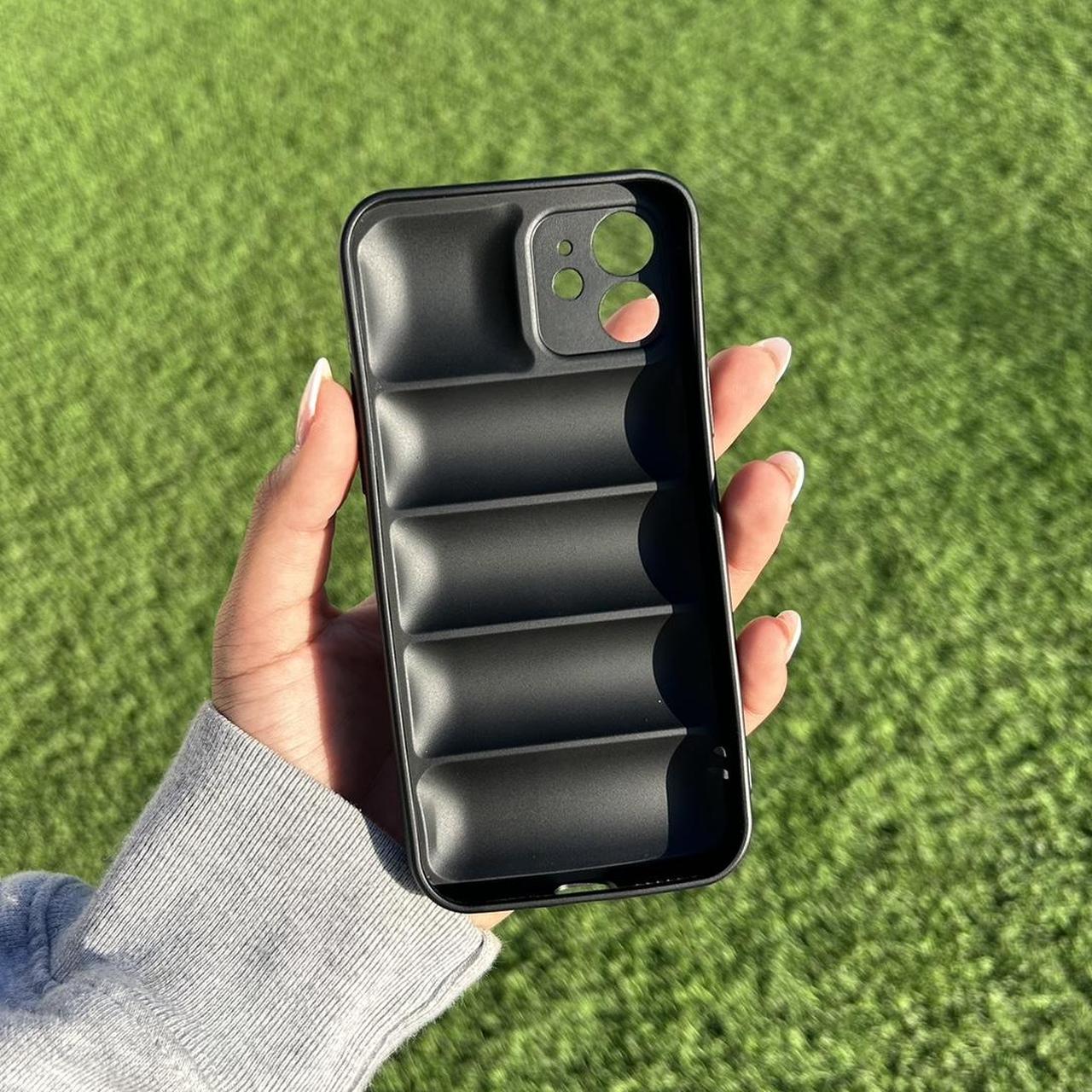 The North Face phone case fits an IPhone 12 super... - Depop