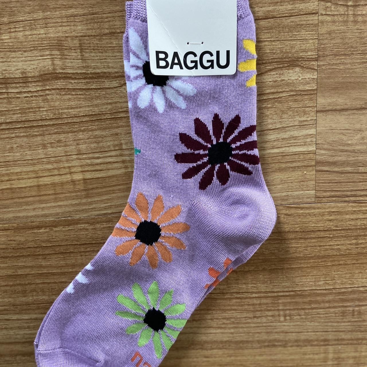 Baggu Women's Purple Socks | Depop