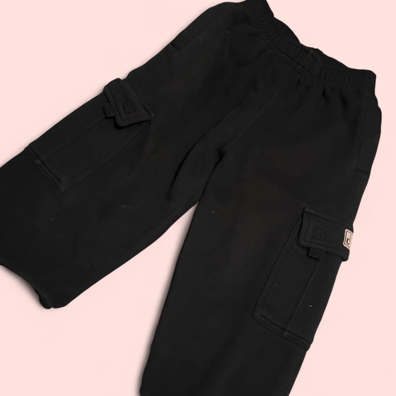 Black pro club sweats worn a few times the belt... | Depop