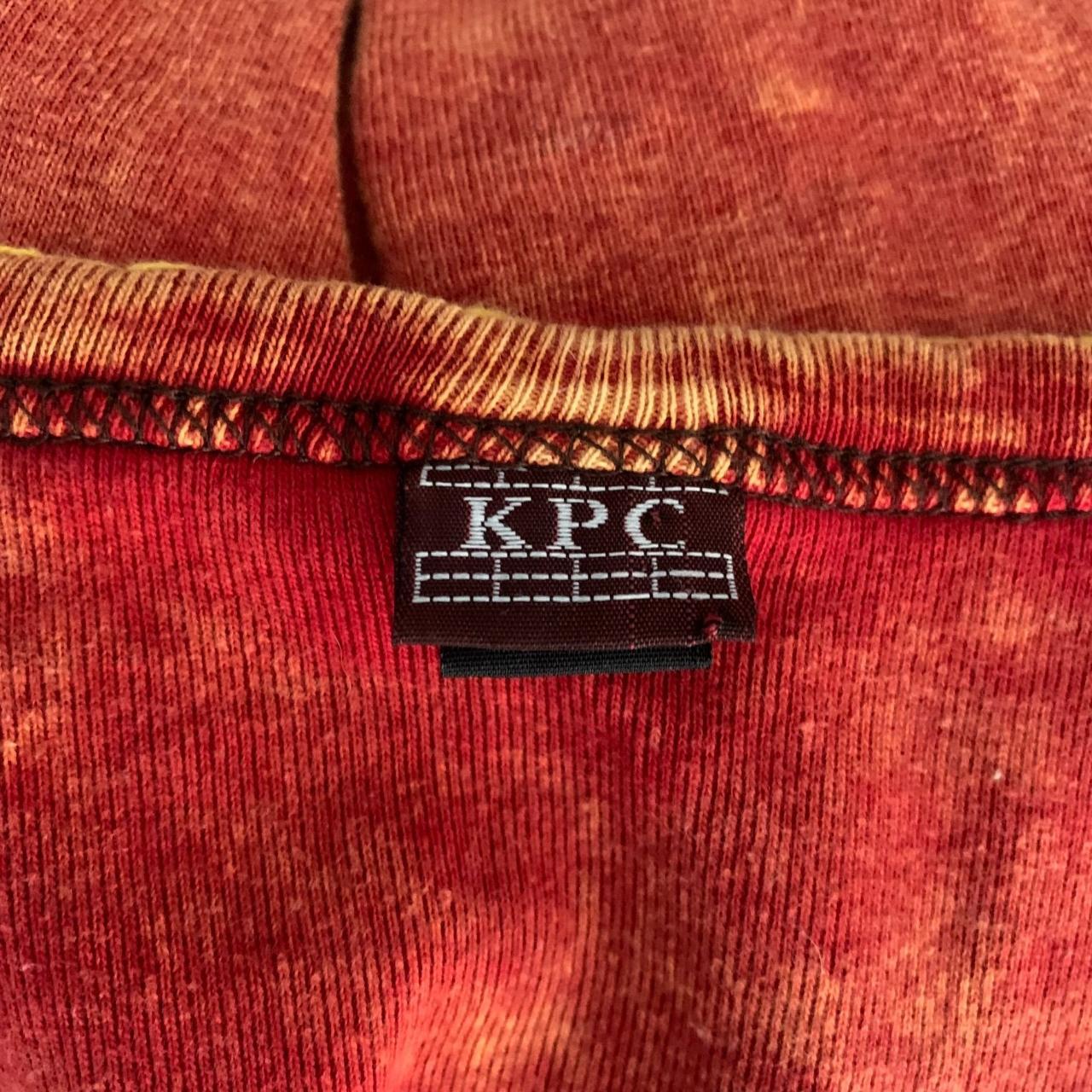 KPC Hand Painted Knit Tank Top S Multicolored... - Depop