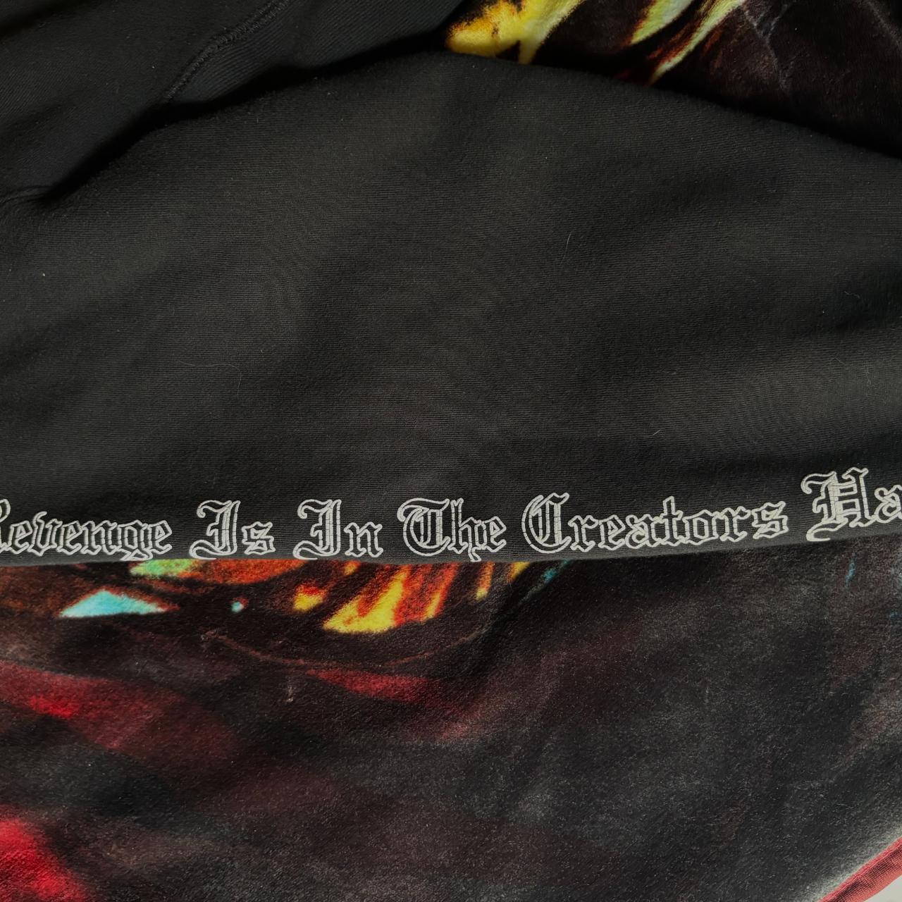 Revenge lightning drip hoodie sized medium and true... | Depop