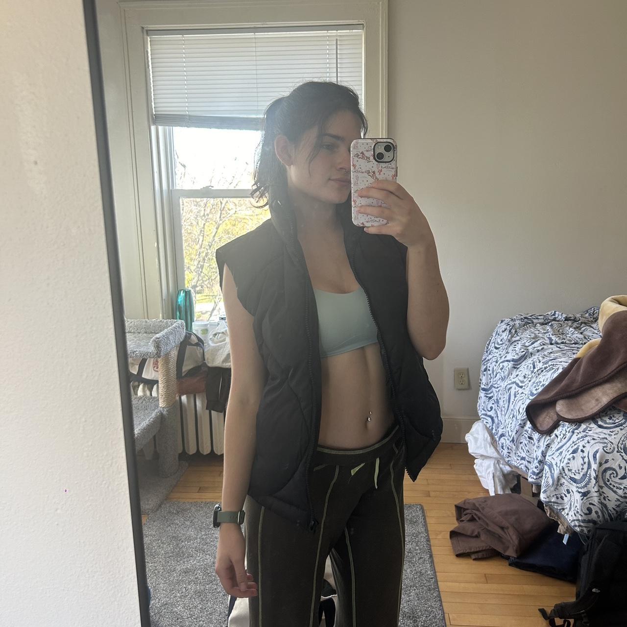 Black topshop vest. So fricken cute and a staple for... - Depop