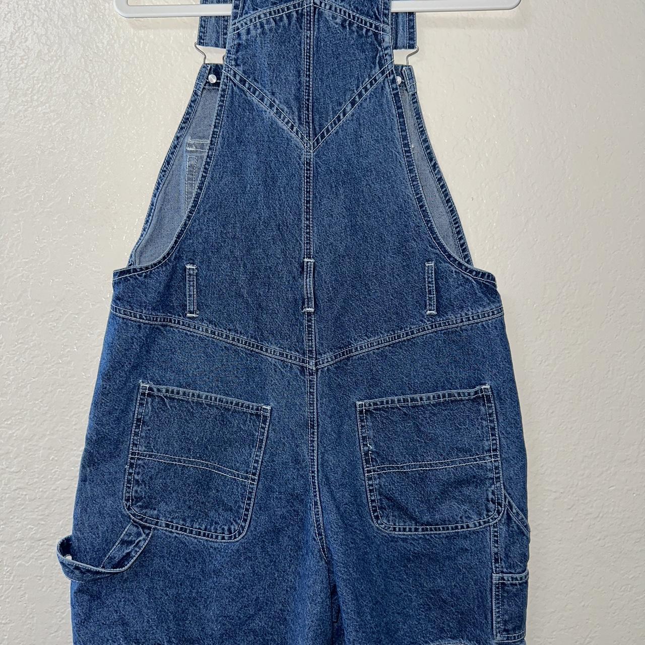 Disney Women's Blue Dungarees-overalls | Depop