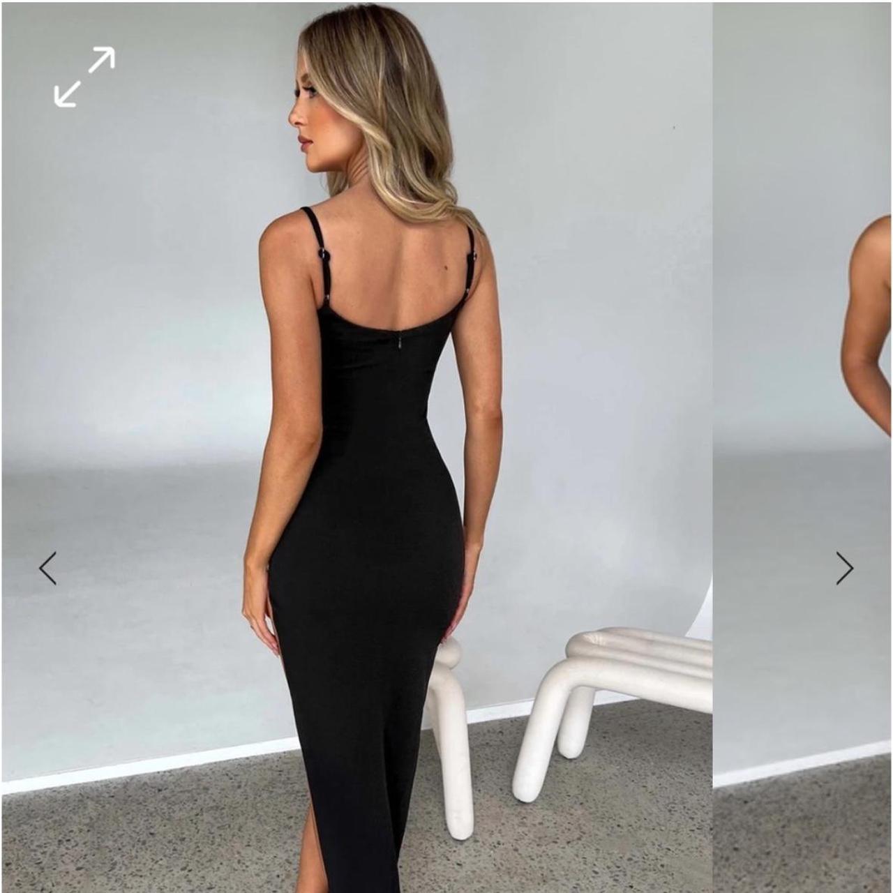 Tiarne Maxi Dress in Black Babyboo Fashion worn... - Depop