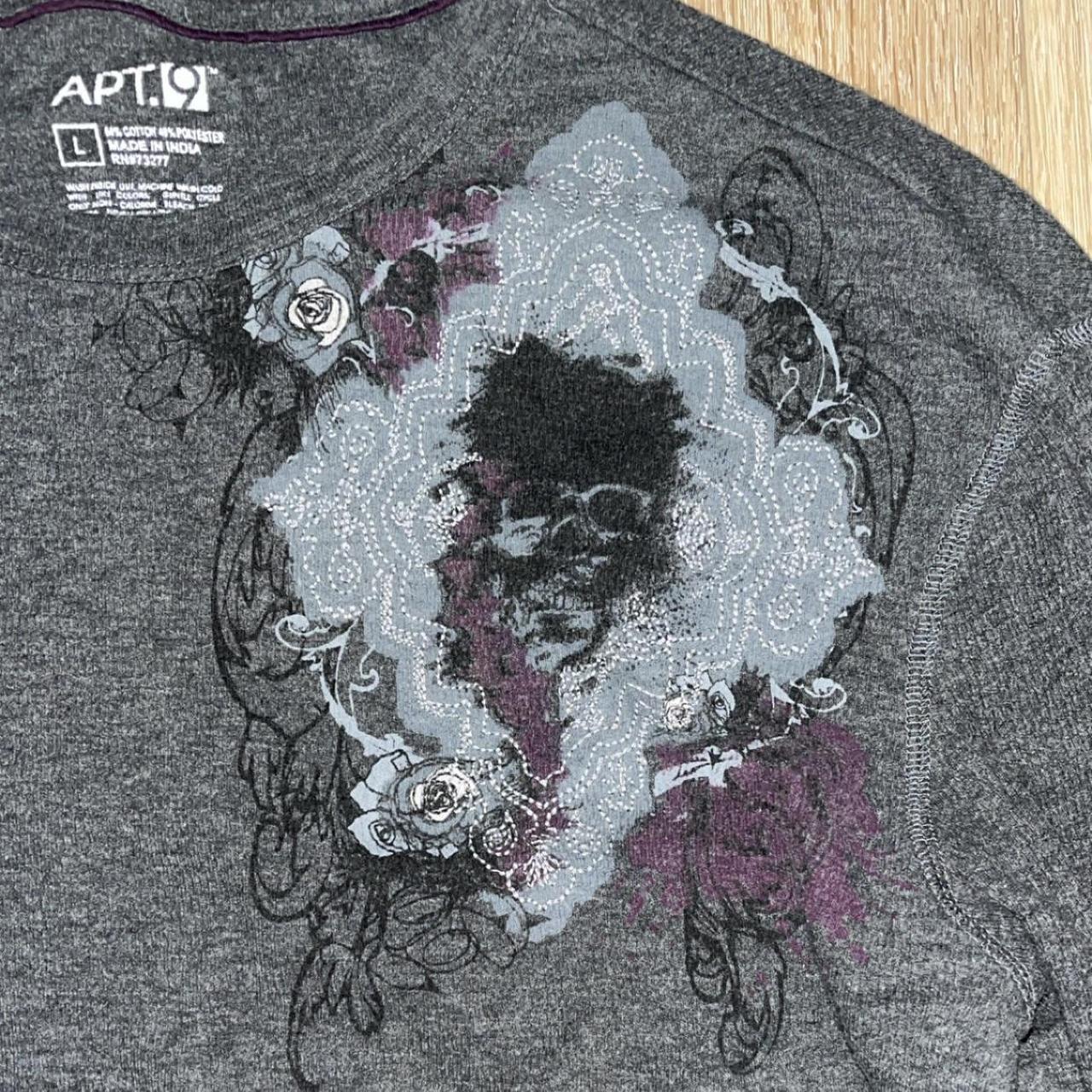 Affliction MMA elite Tap out Grunge shirt Skull... - Depop