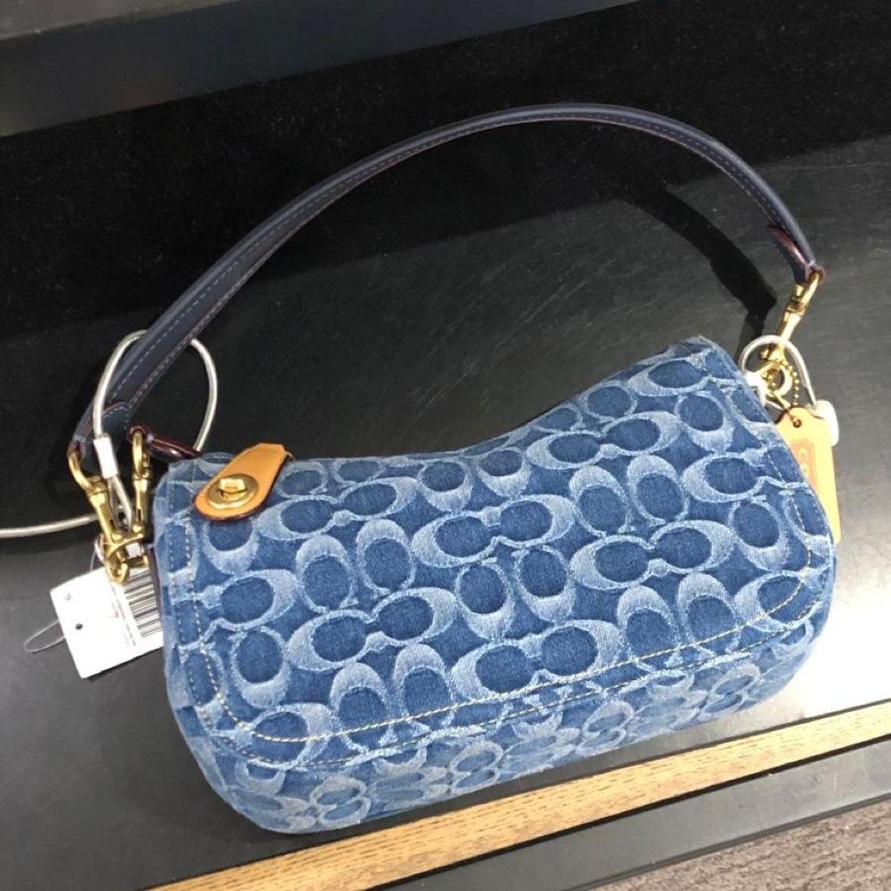 WTB VINTAGE DENIM COACH BAG OR VINTAGE LOUIS... - Depop