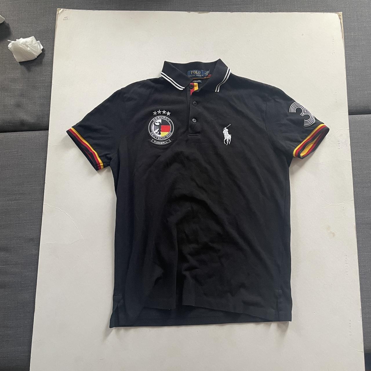 polo ralph lauren germany polo wrinkly from being... | Depop