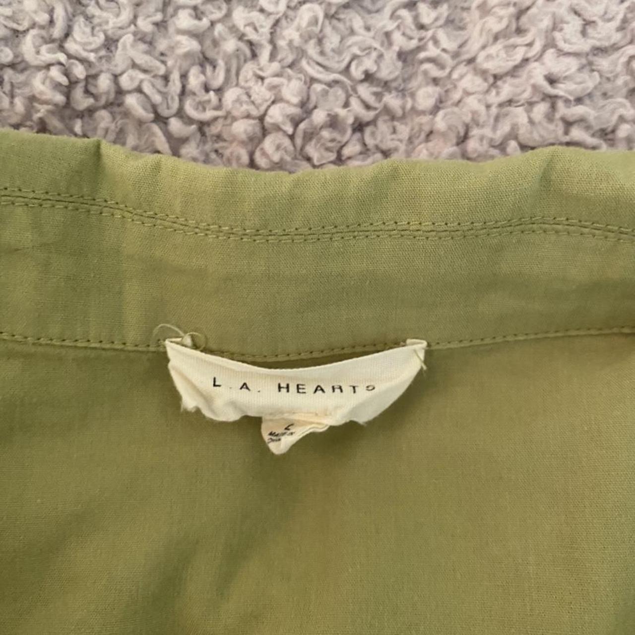 Pacsun green button up. This is perfect for summer... - Depop