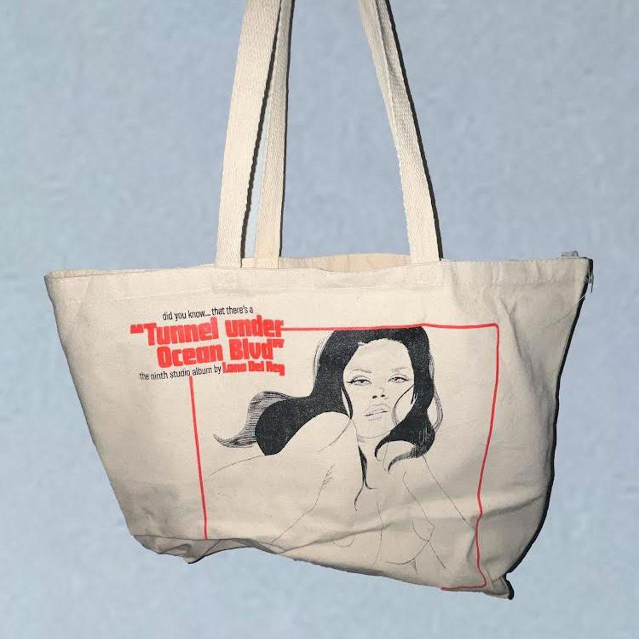 Lana Del Rey Tour Merch 2023 - Album Tote Bag - Depop