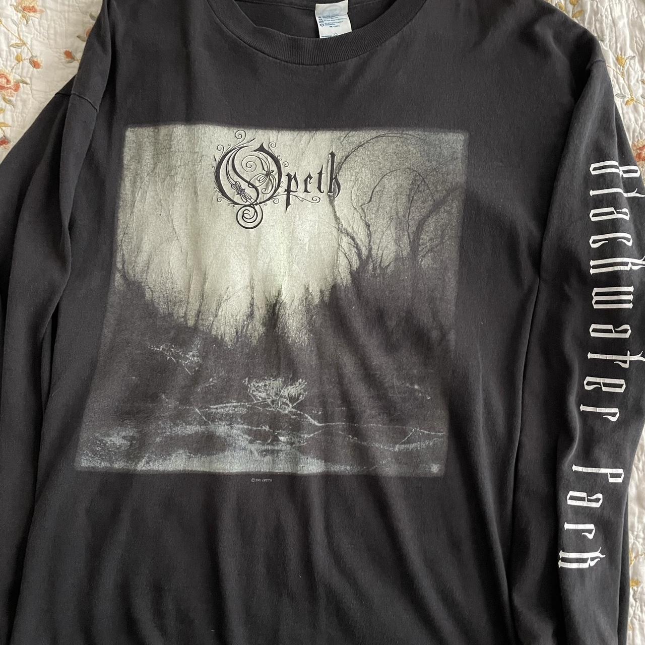 Authentic vintage Opeth Blackwater Park long sleeve... - Depop