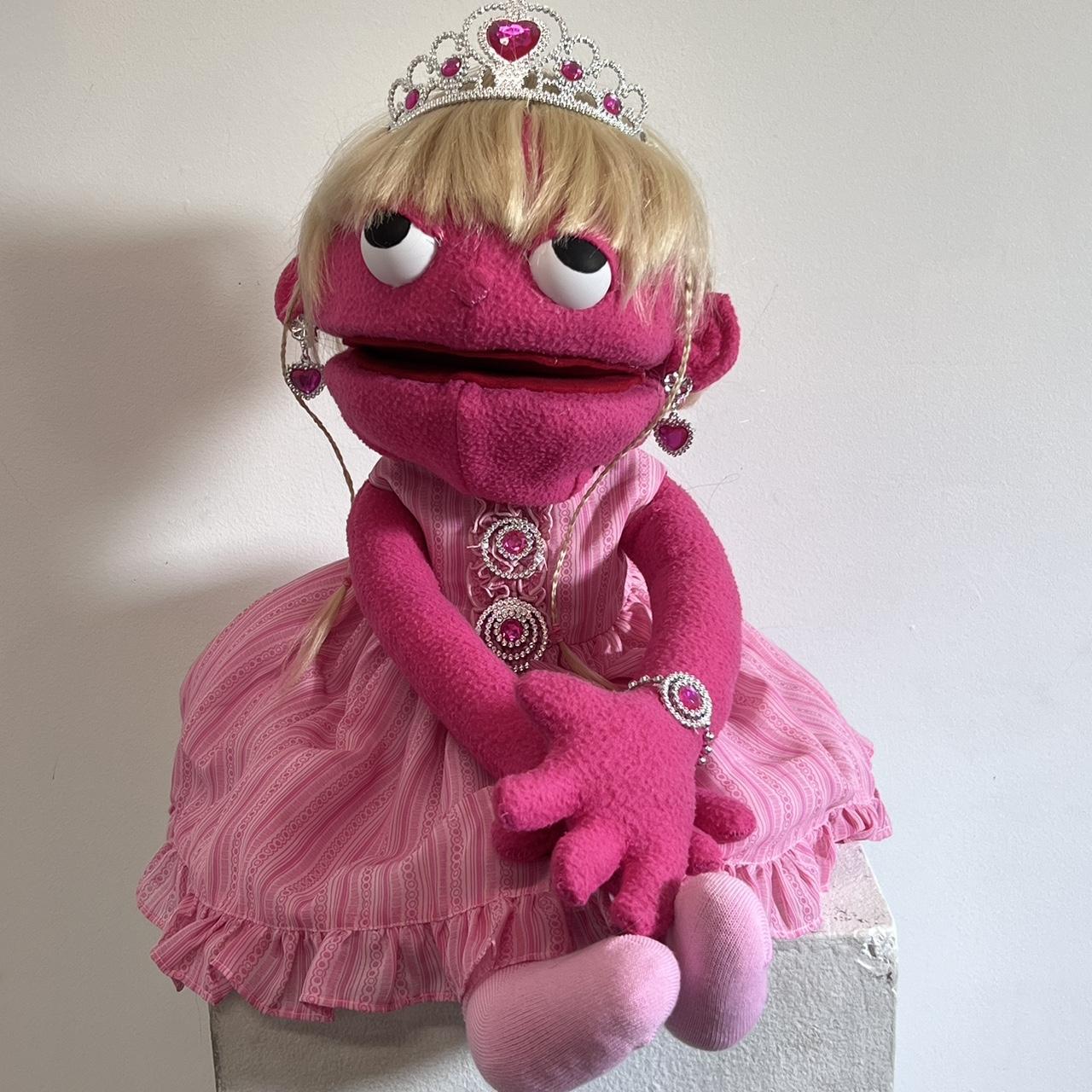 Princess puppet handmade one of a kind pink puppet... - Depop
