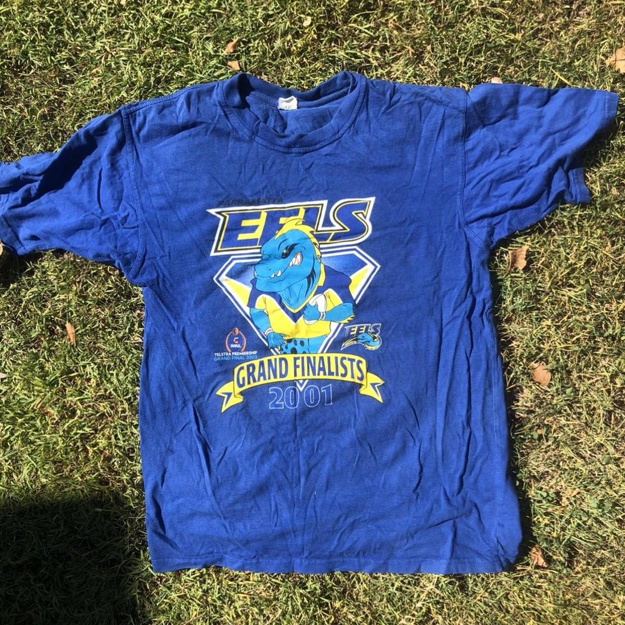 Parramatta Eels Rugby League 2001 grand final top... - Depop