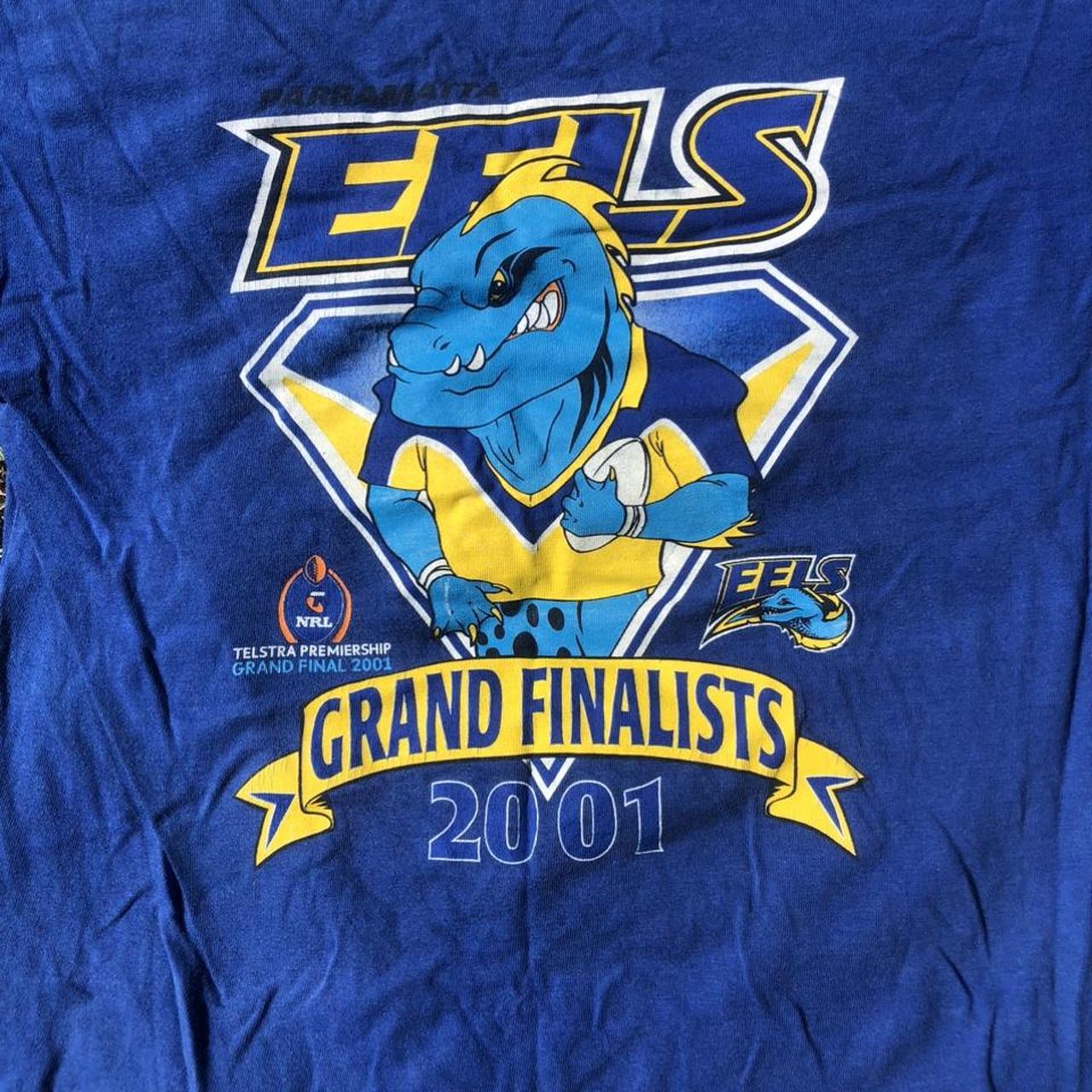 Parramatta Eels Rugby League 2001 grand final top... - Depop
