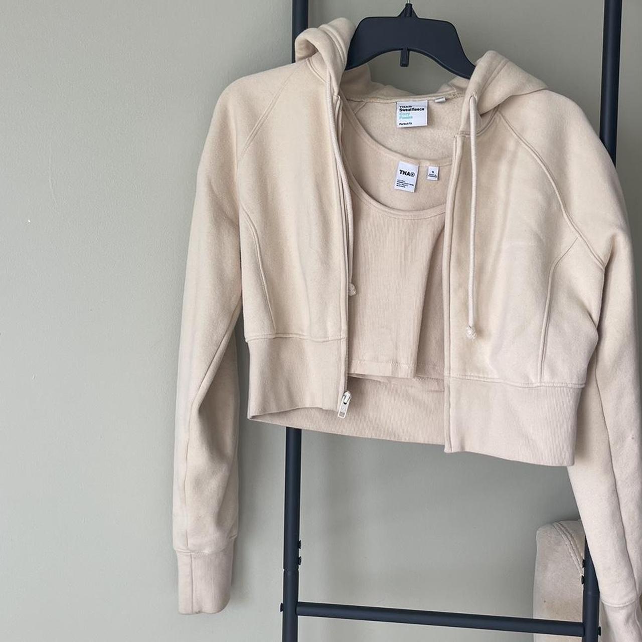 Perfect condition butter yellow TNA (2023) cropped... | Depop