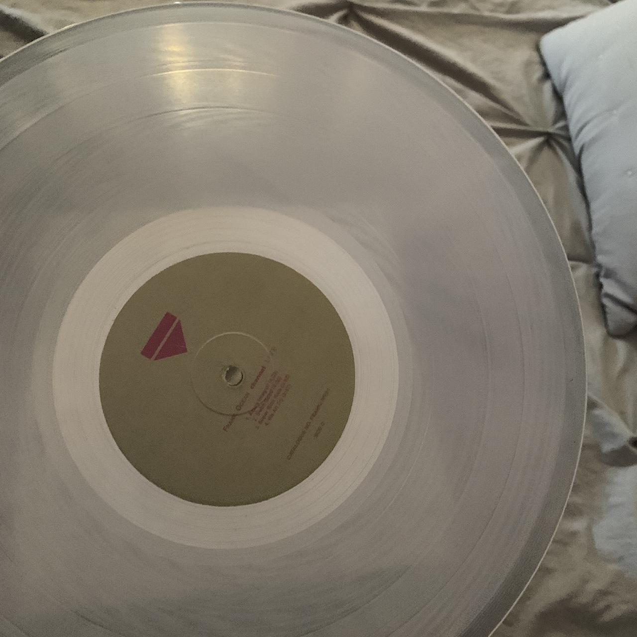 Frank Ocean Chanel Live Vinyl Clear Marble records - Depop