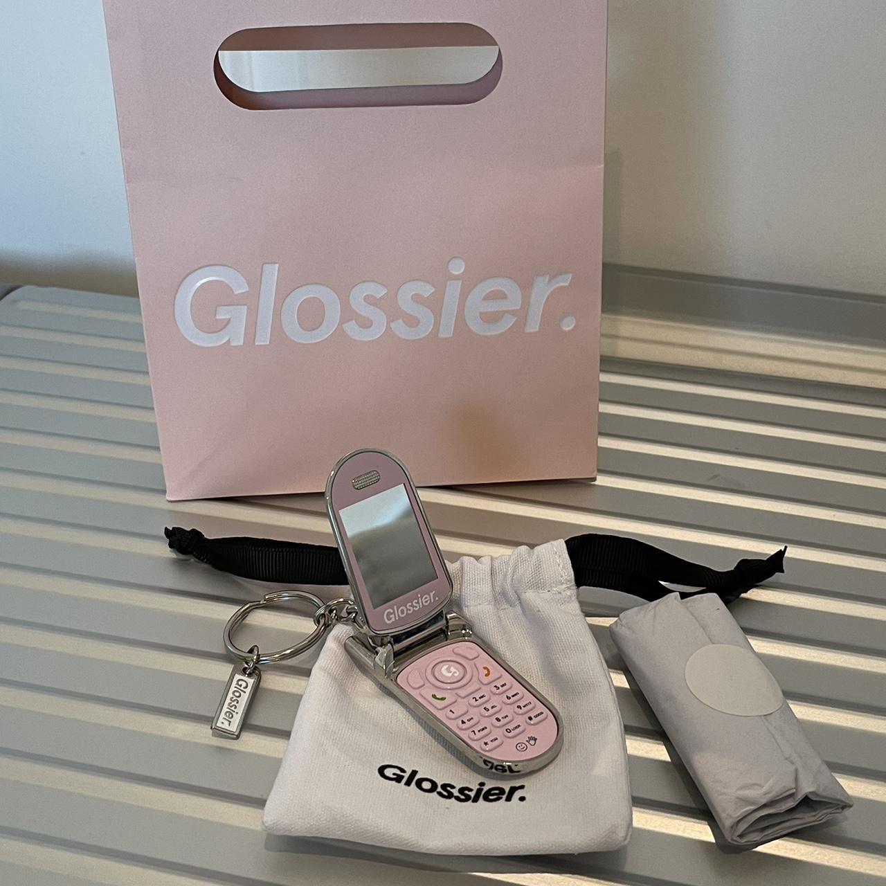 GLOSSIER LA KEYCHAIN - Depop