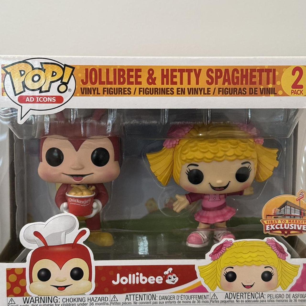 FUNKO POP Jollibee & Hetty Spaghetti 2... - Depop