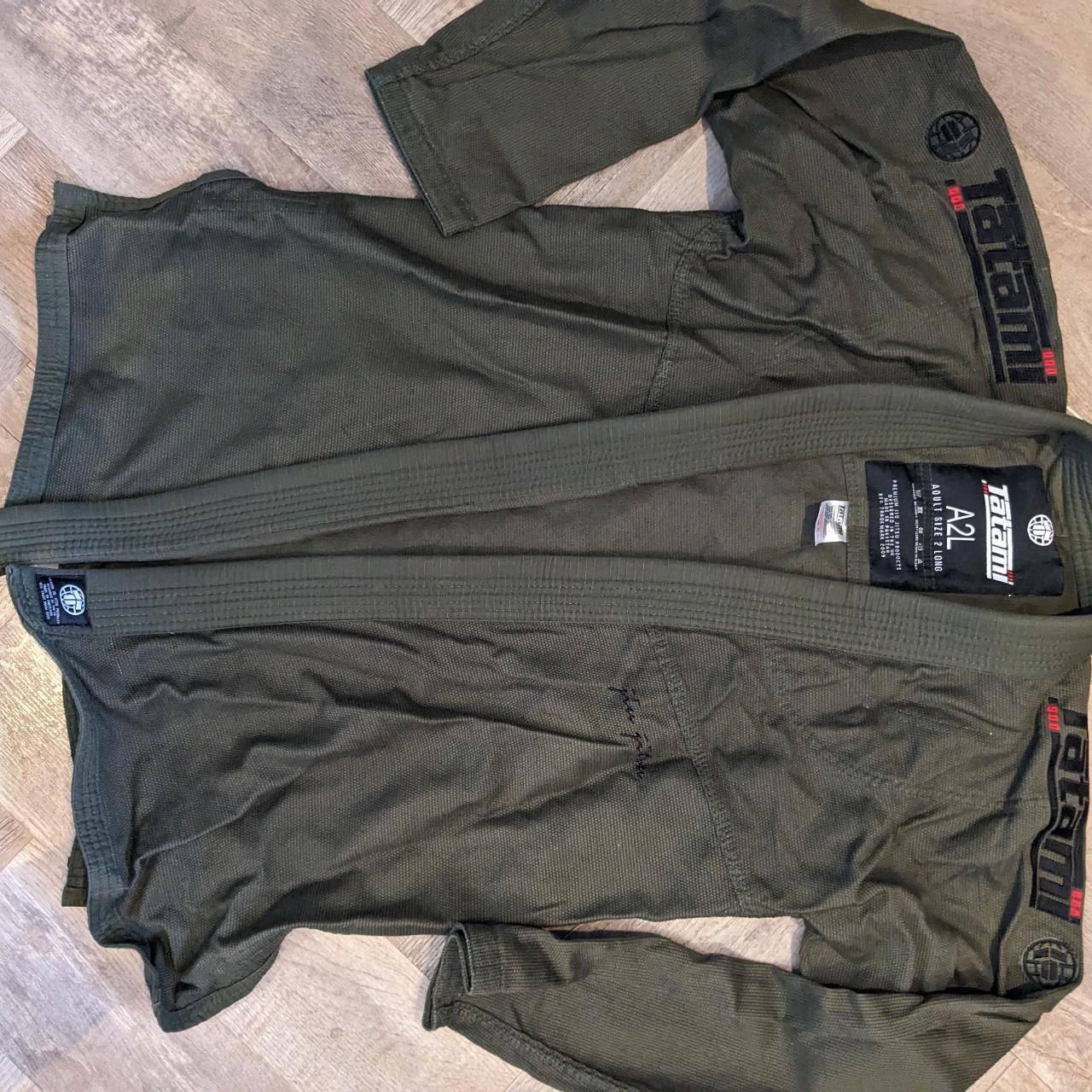 Tatami mens BJJ GI Size A2L Kaki green Lightweight... - Depop