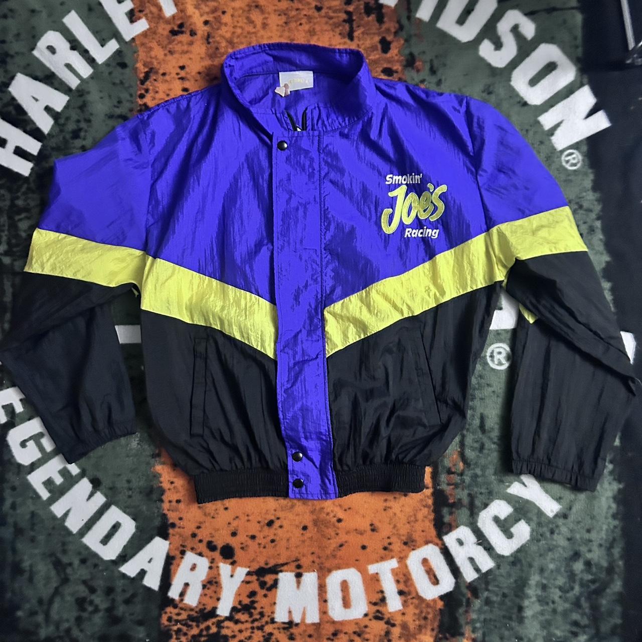 camel cigarettes smoking joes racing windbreaker... | Depop