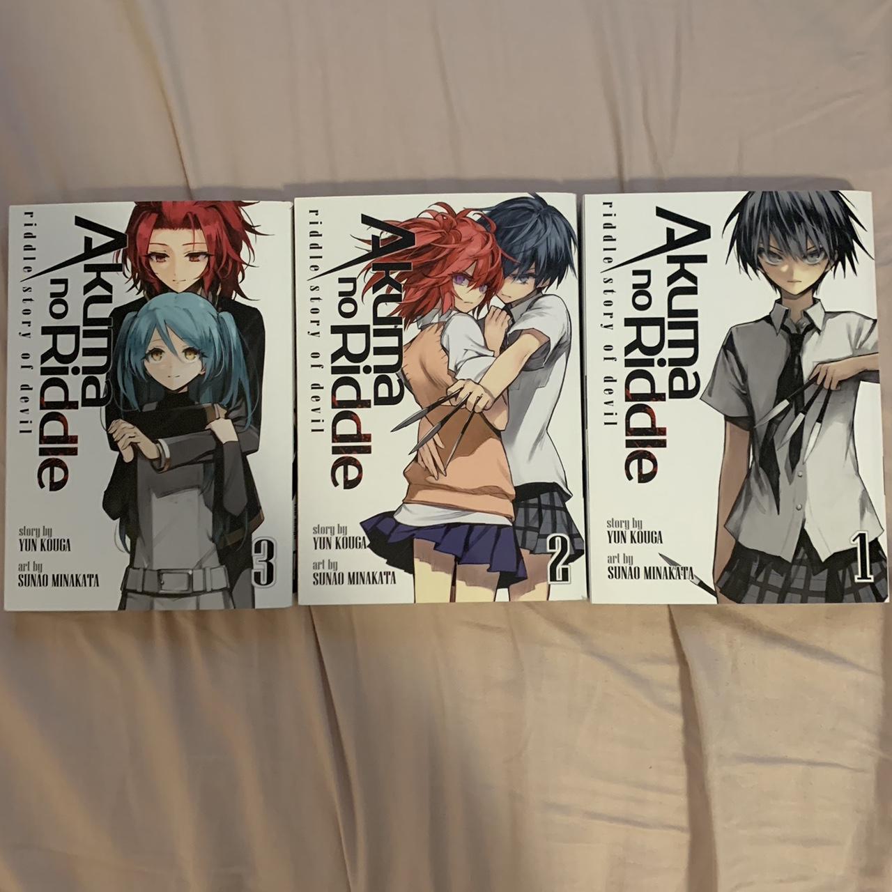 akuma no riddle/riddle story of the devil volumes... - Depop