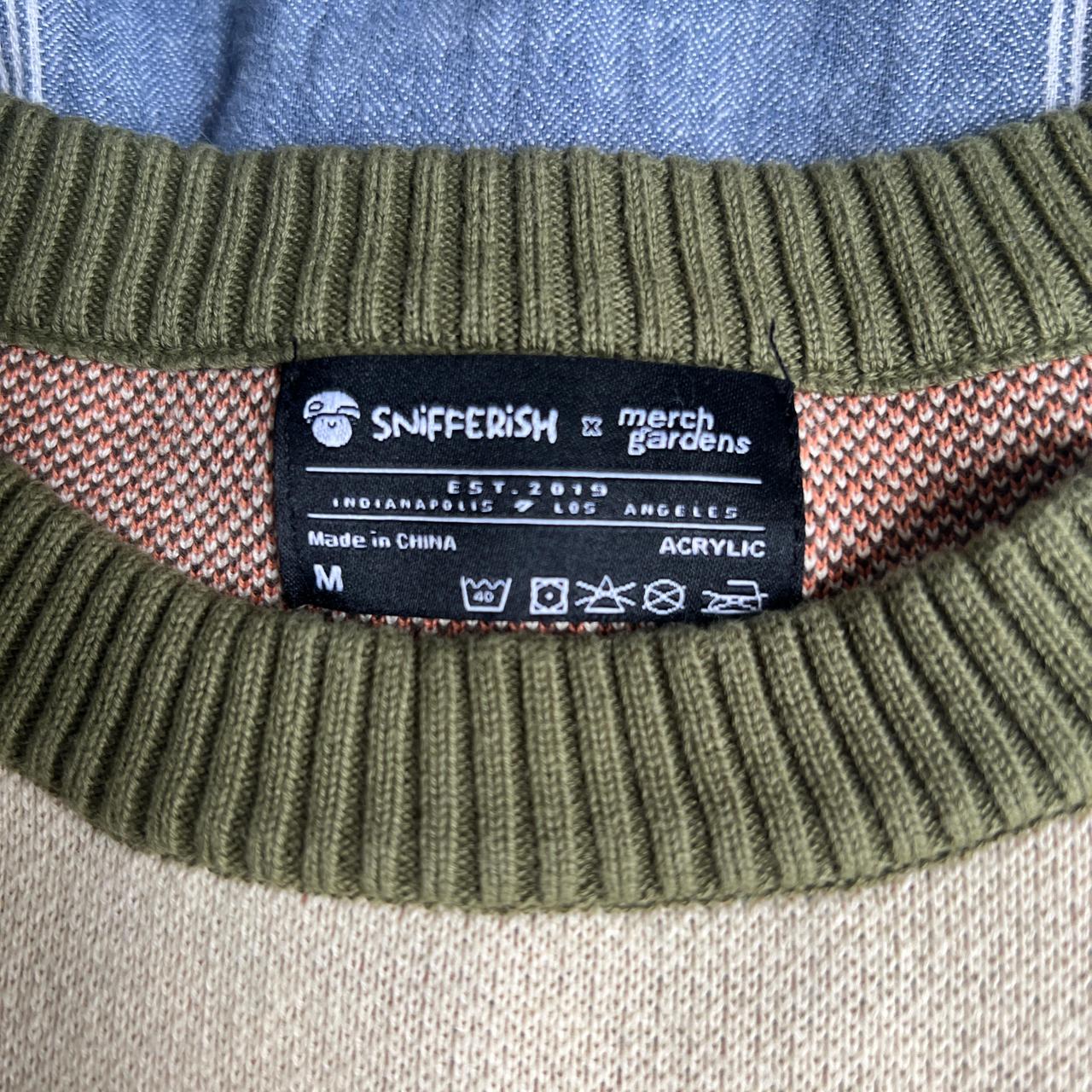 medium unisex snifferish mushroom sweater! barely... - Depop