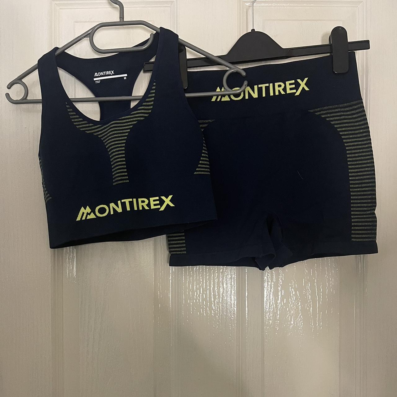 Montirex gym set Worn once good condition Shorts... - Depop
