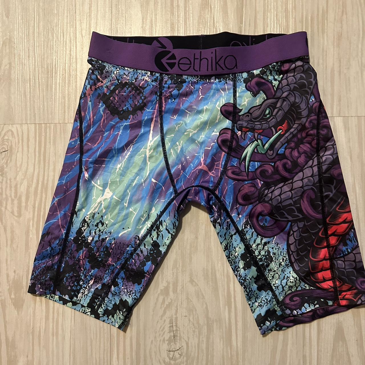 ‼️MESSAGE BEFORE BUYING‼️ Men’s ethika boxers Size... - Depop