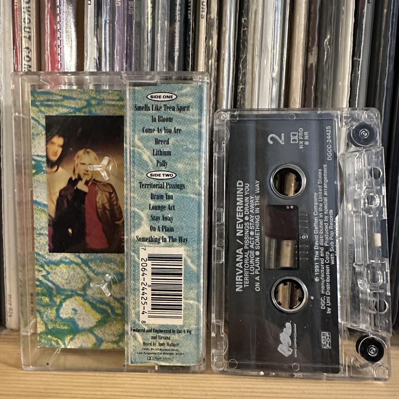 Nirvana - Nevermind 1991 cassette tape Nice shape,... - Depop