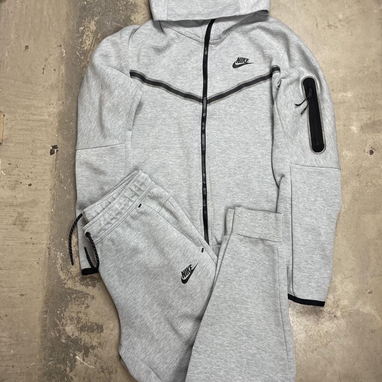 Grey nike tech Have a total of 2 sets left $170 each... - Depop