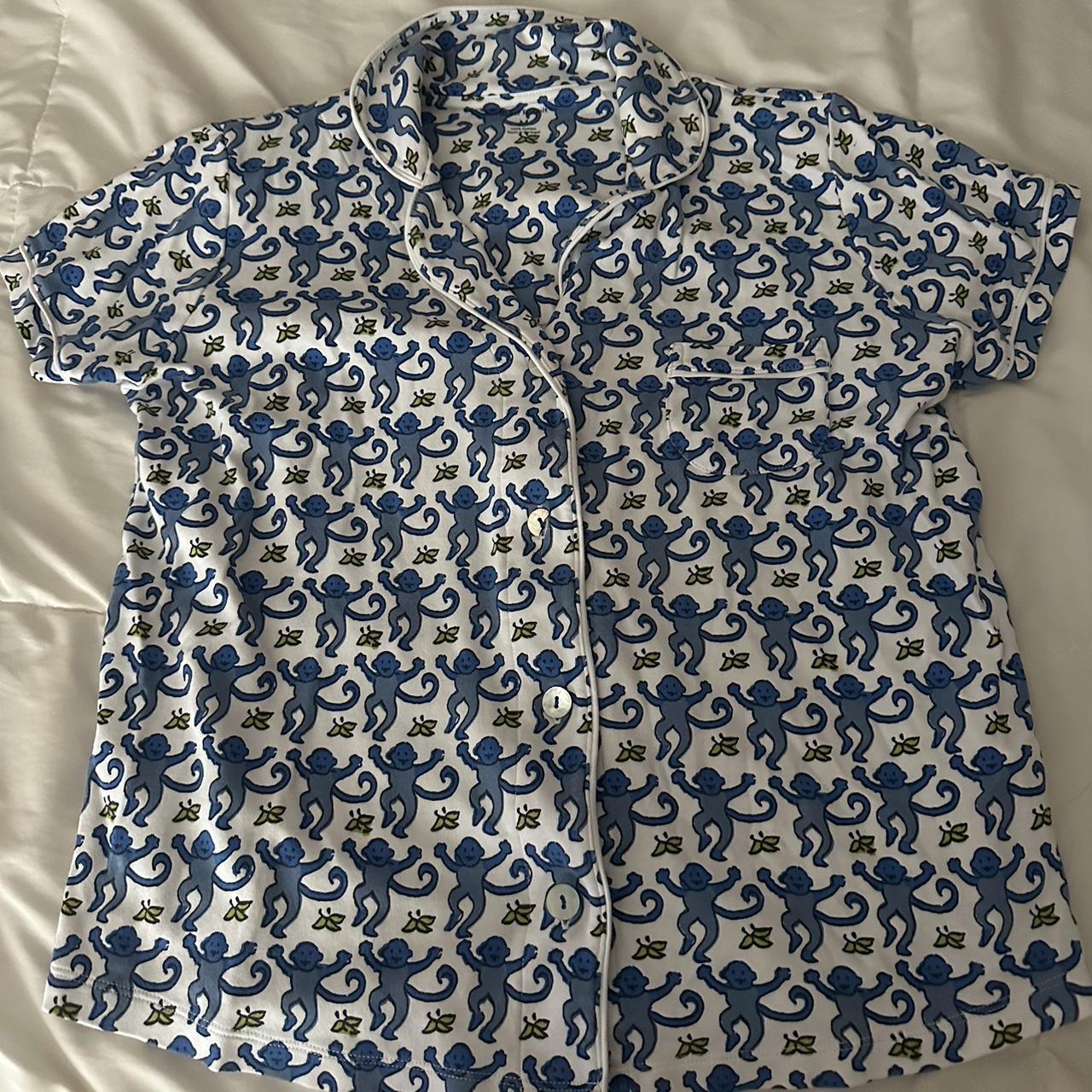 Roller Rabbit pj top Worn once One button is... - Depop