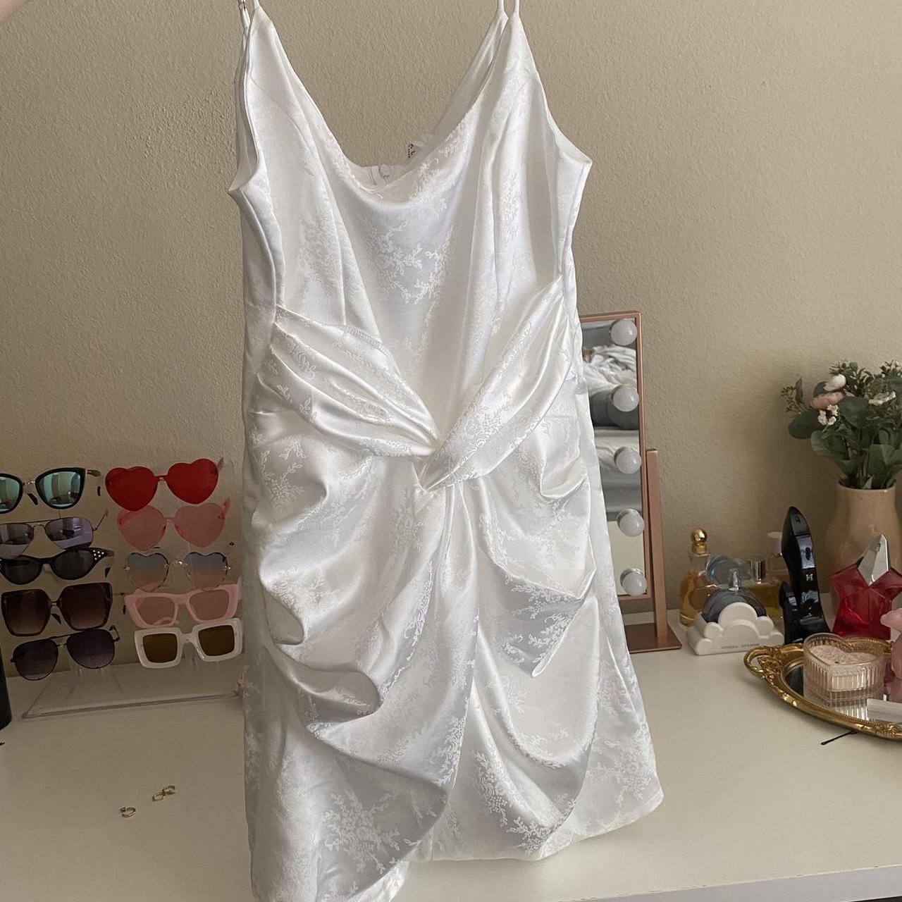 Lucy In The Sky Womens White Dress Depop