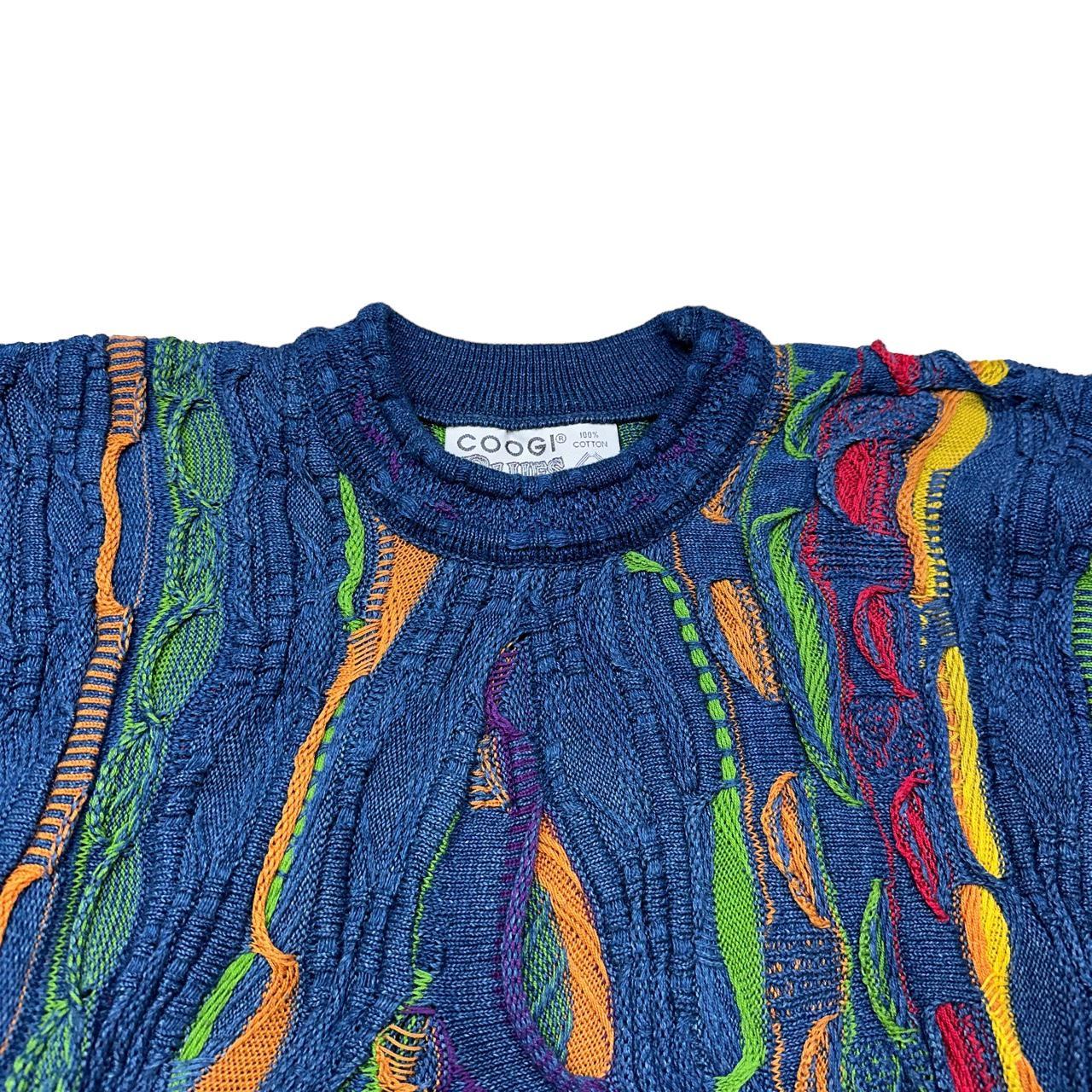 Vintage Coogi Sweater Beautiful colors Size M... - Depop
