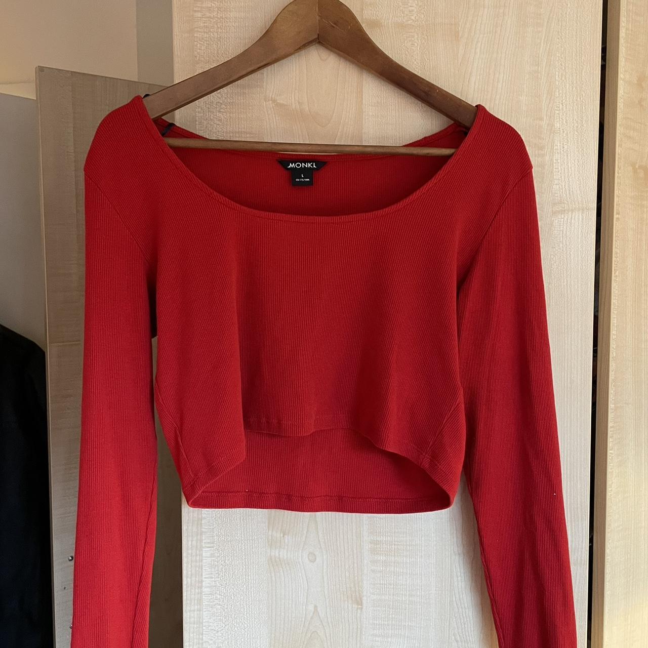 Monki Women's Crop-top | Depop